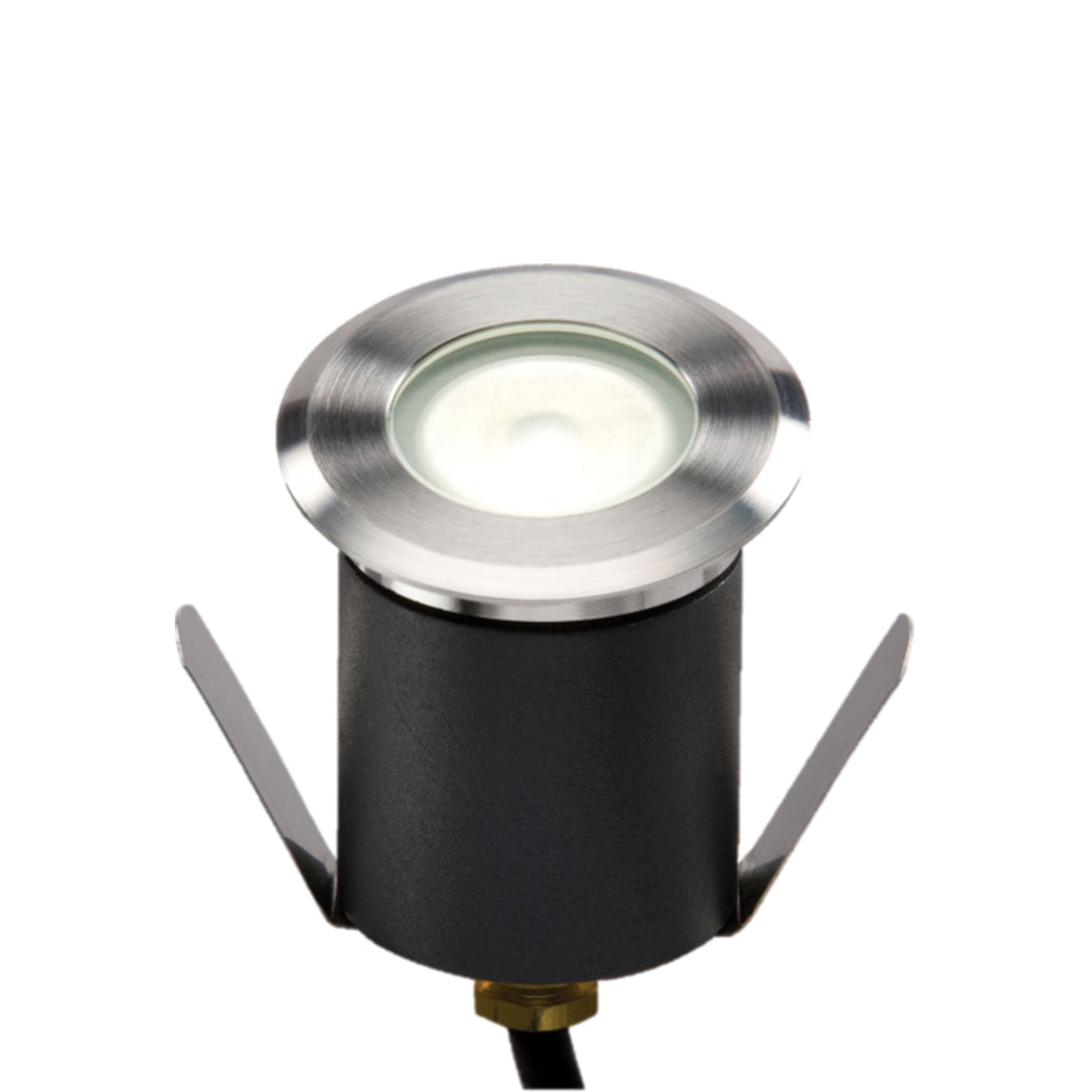 Knightsbridge 4000K High Output LED White Mini Outdoor Ground Light
