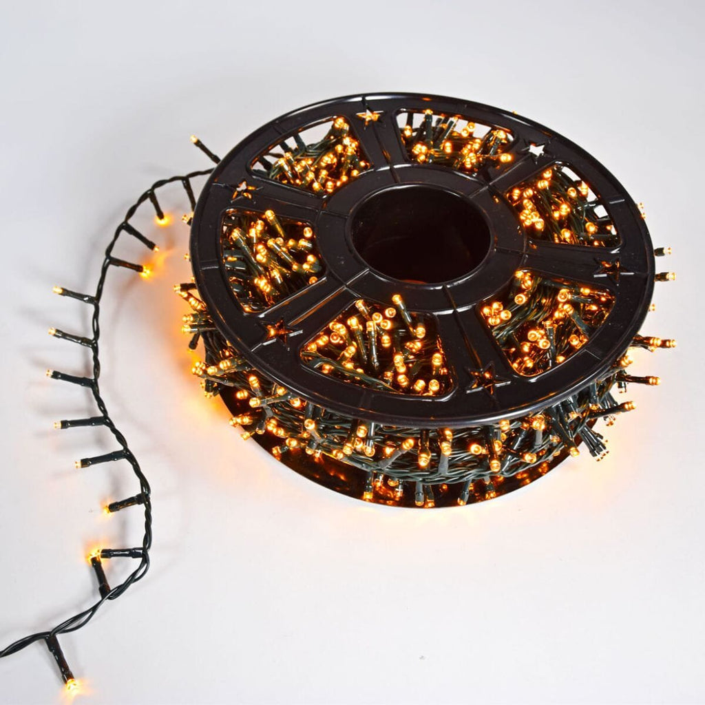 Lyyt Amber 1500 LED String Light Reel - 45 Metres