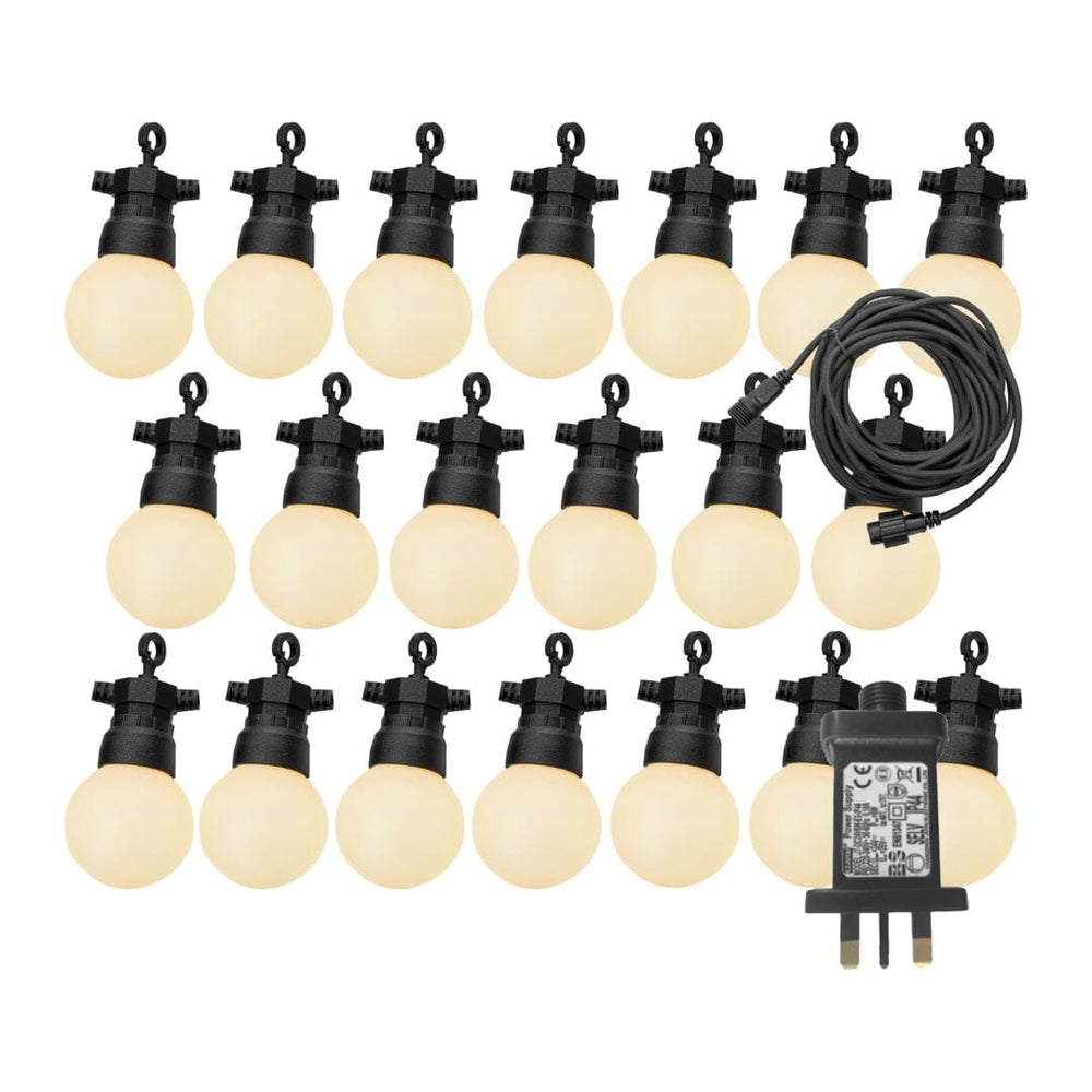 Luxform Honolulu LED Festoon Light Set - 20 Pack