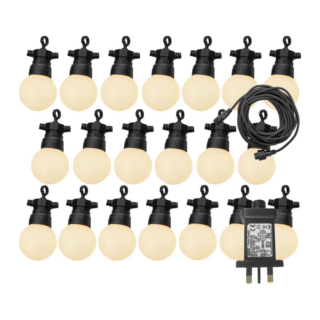 Honolulu LED Festoon Light Set - 20 Pack – Outdoor-Lights.co.uk